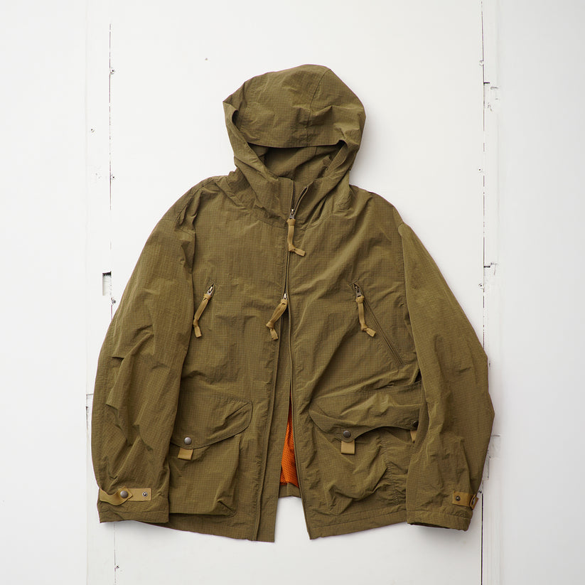 ナイロンリップ フーデットコート – dip lab